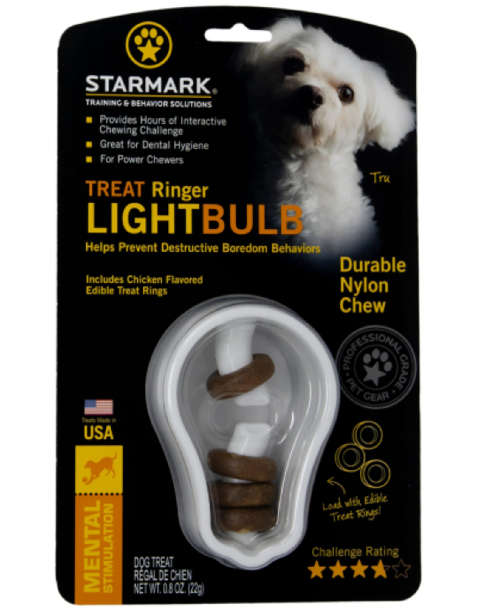 Starmark Starmark Ringer Lightbulb Dog Treat - Pickering Valley Feed ...