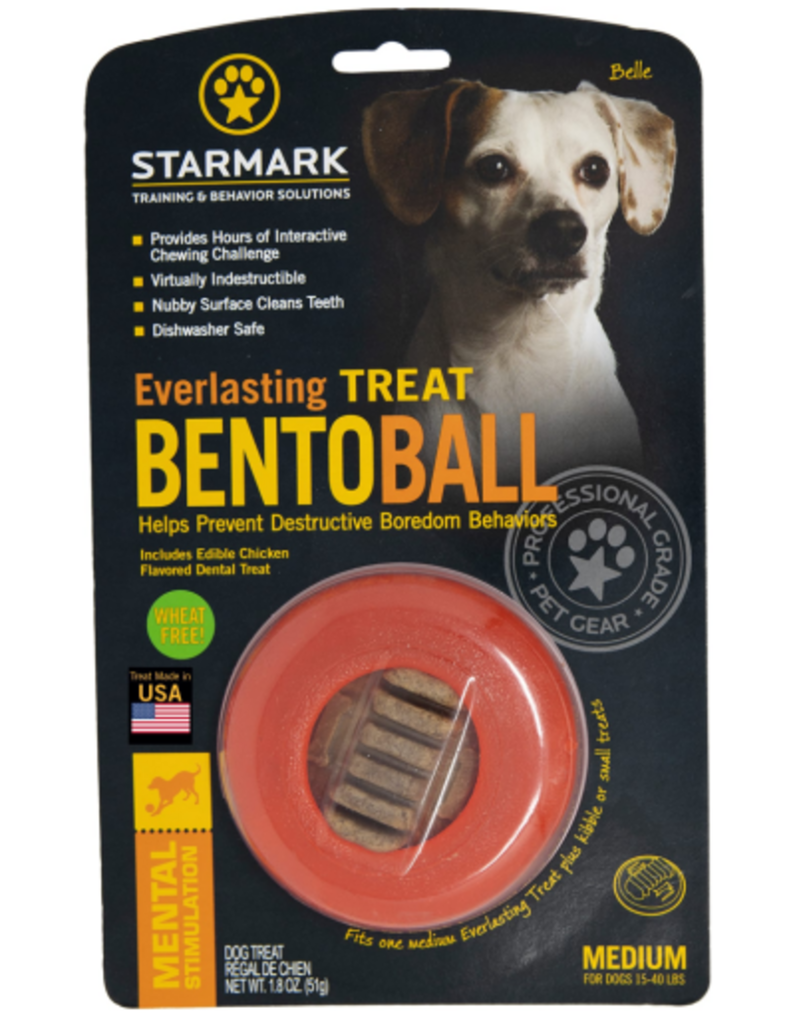 Starmark StarMark Everlasting Treat Bento Ball Dog Toy Medium ...