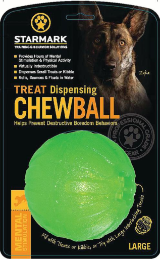 Starmark Starmark Treat Dispensing Dog Chew Ball - Pickering Valley ...