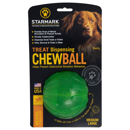 Starmark Starmark Everlasting Fun Ball Dog Toy Green - Pickering Valley ...