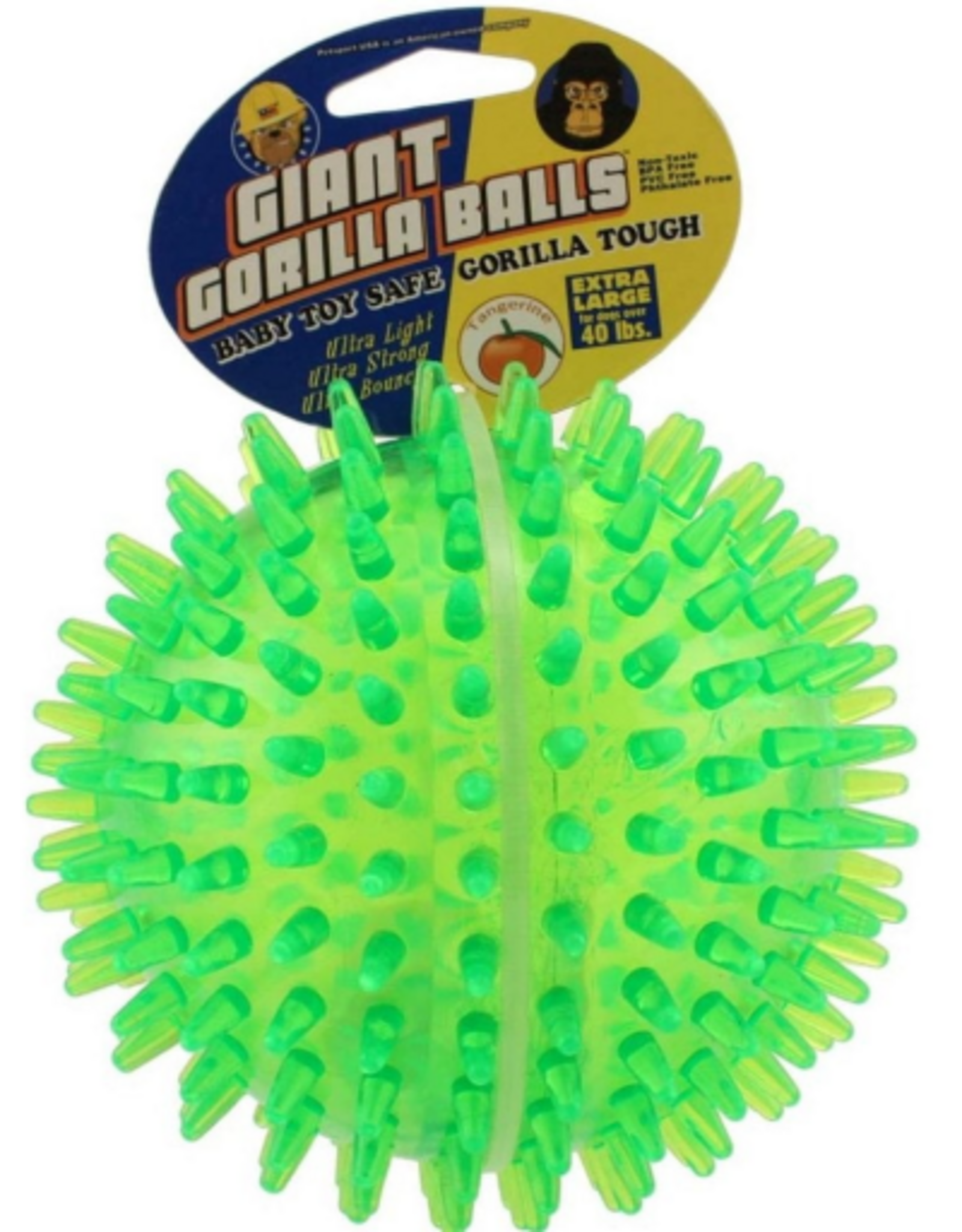 Petsport Petsport USA Gorilla Ball Dog Toy Assorted XL 5" - Pickering ...