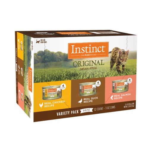 Instinct Natures Variety Instinct Can Cat Original Variety Pack 3oz ...