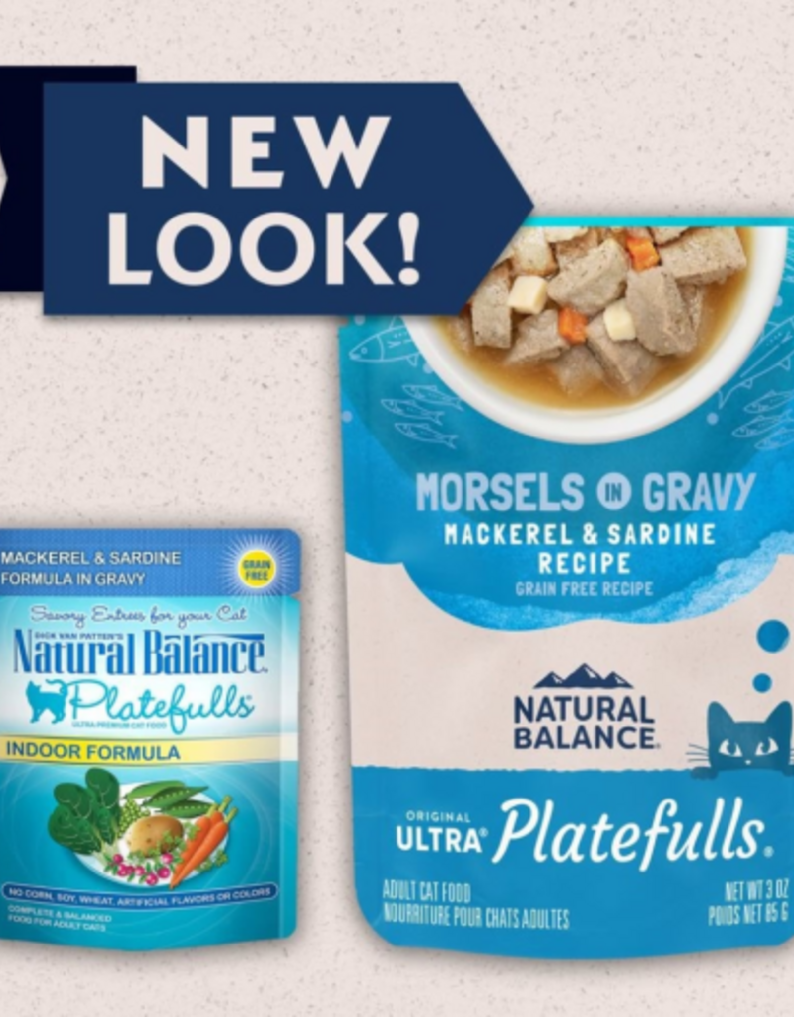 Natural Balance Natural Balance Platefulls Grain Free Indoor Cat Food ...