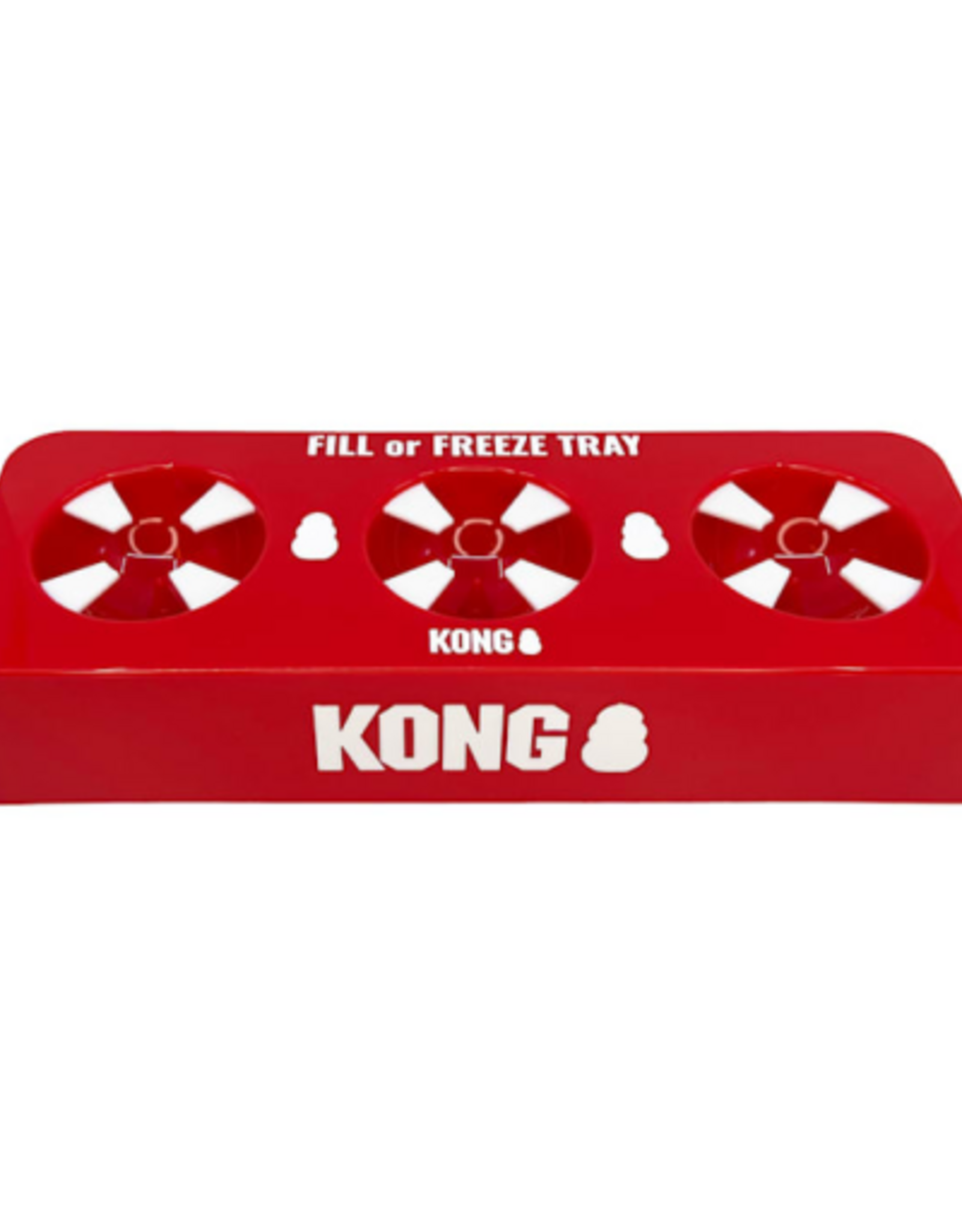 KONG KONG Fill or Freeze Tray Dog Toy - Large, Red - Pickering Valley ...