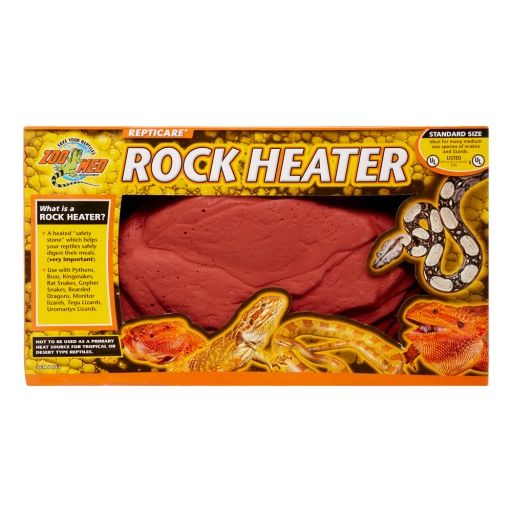 Zoo Med Zoo Med ReptiCare Rock Heater Standard - 10 Watt, Red ...