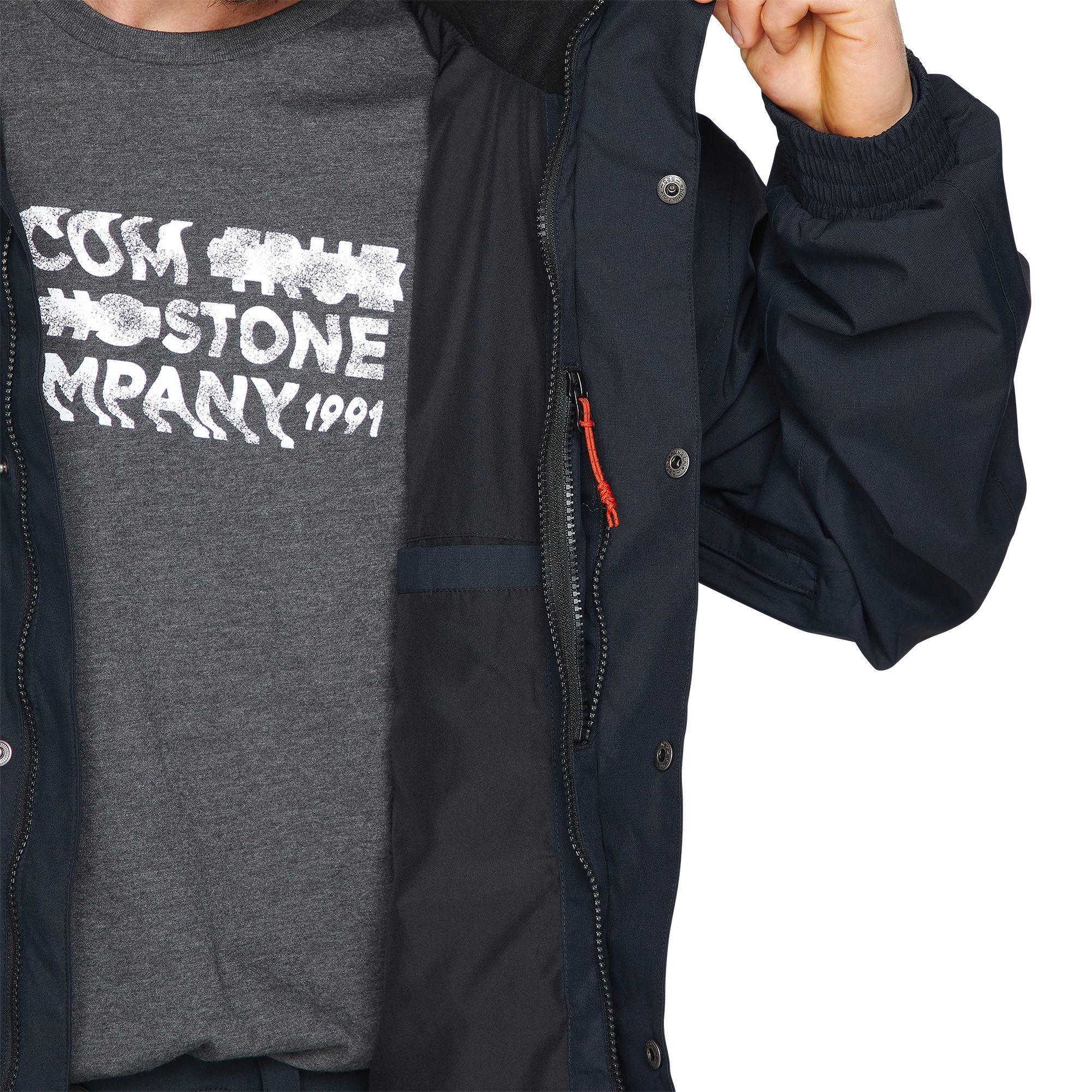 VOLCOM LONGO GORE-TEX JACKET BLACK 2023 - ONE Boardshop