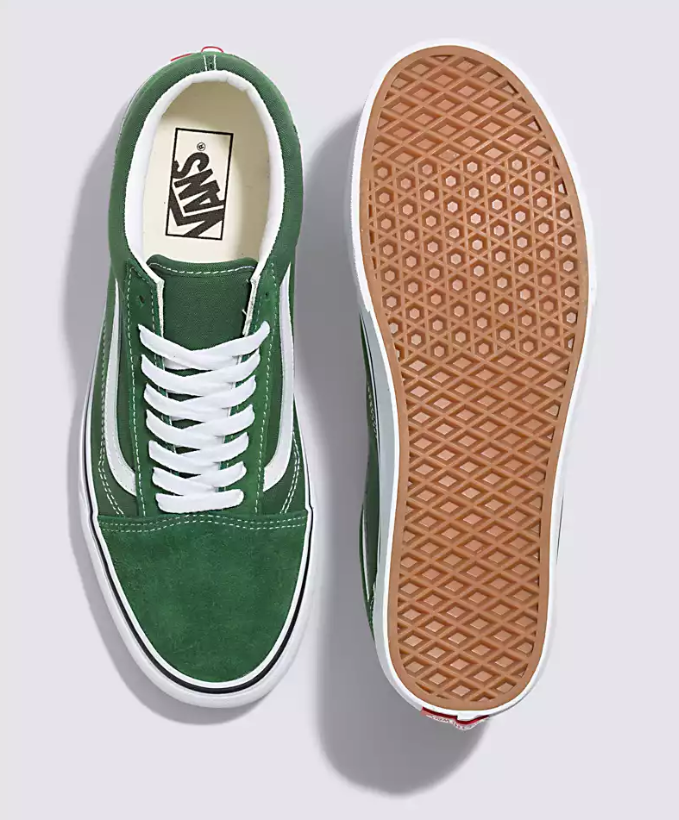 VANS MENS OLD SKOOL SHOE COLOUR THEORY GREENER PASTURE - ONE Boardshop