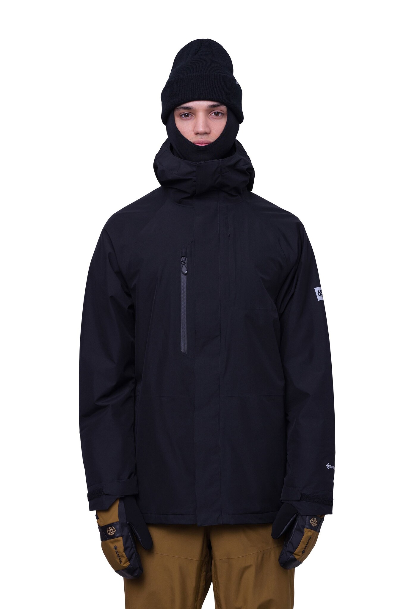 686 GORE-TEX CORE INSULATED JACKET BLACK 2025 - ONE Boardshop