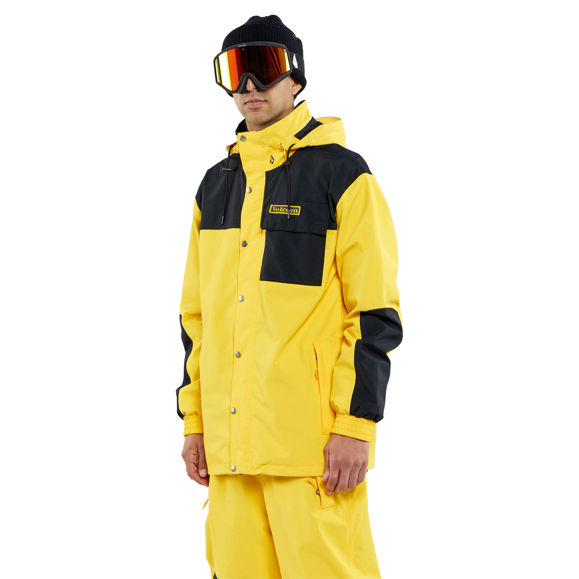 VOLCOM LONGO GORE-TEX JACKET BRIGHT YELLOW 2024 - ONE Boardshop