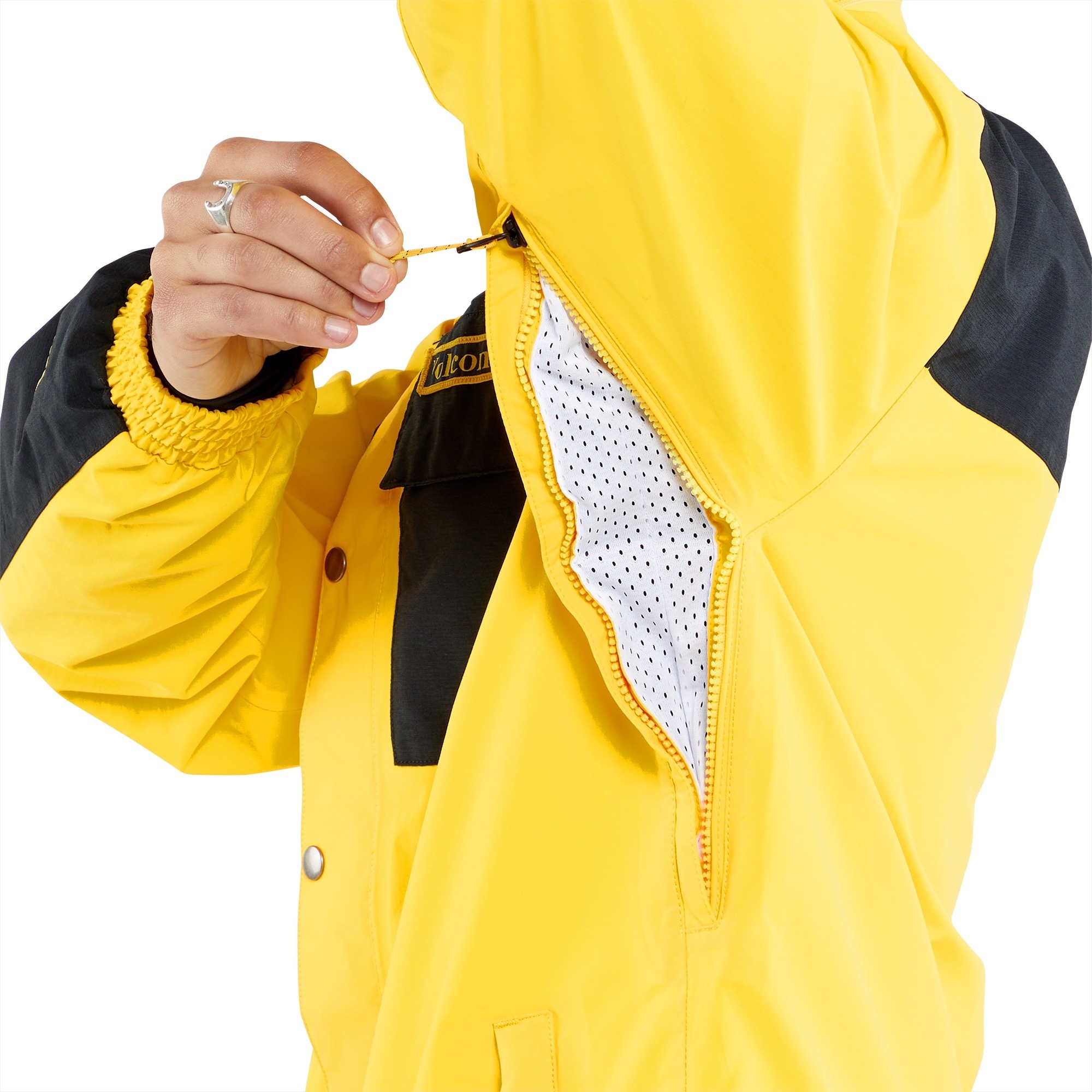 VOLCOM LONGO GORE-TEX JACKET BRIGHT YELLOW 2024 - ONE Boardshop