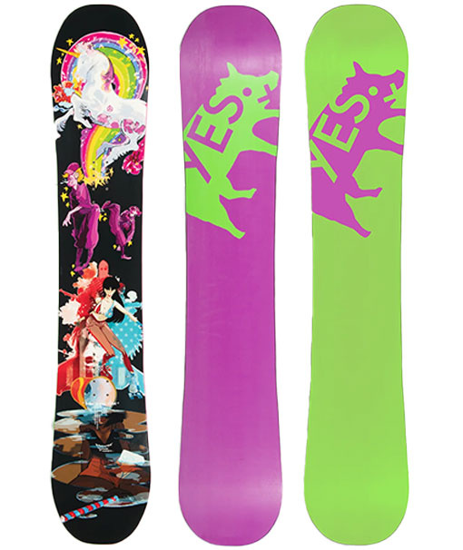 YES BASIC UNINC RDM SNOWBOARD 2024 - ONE Boardshop