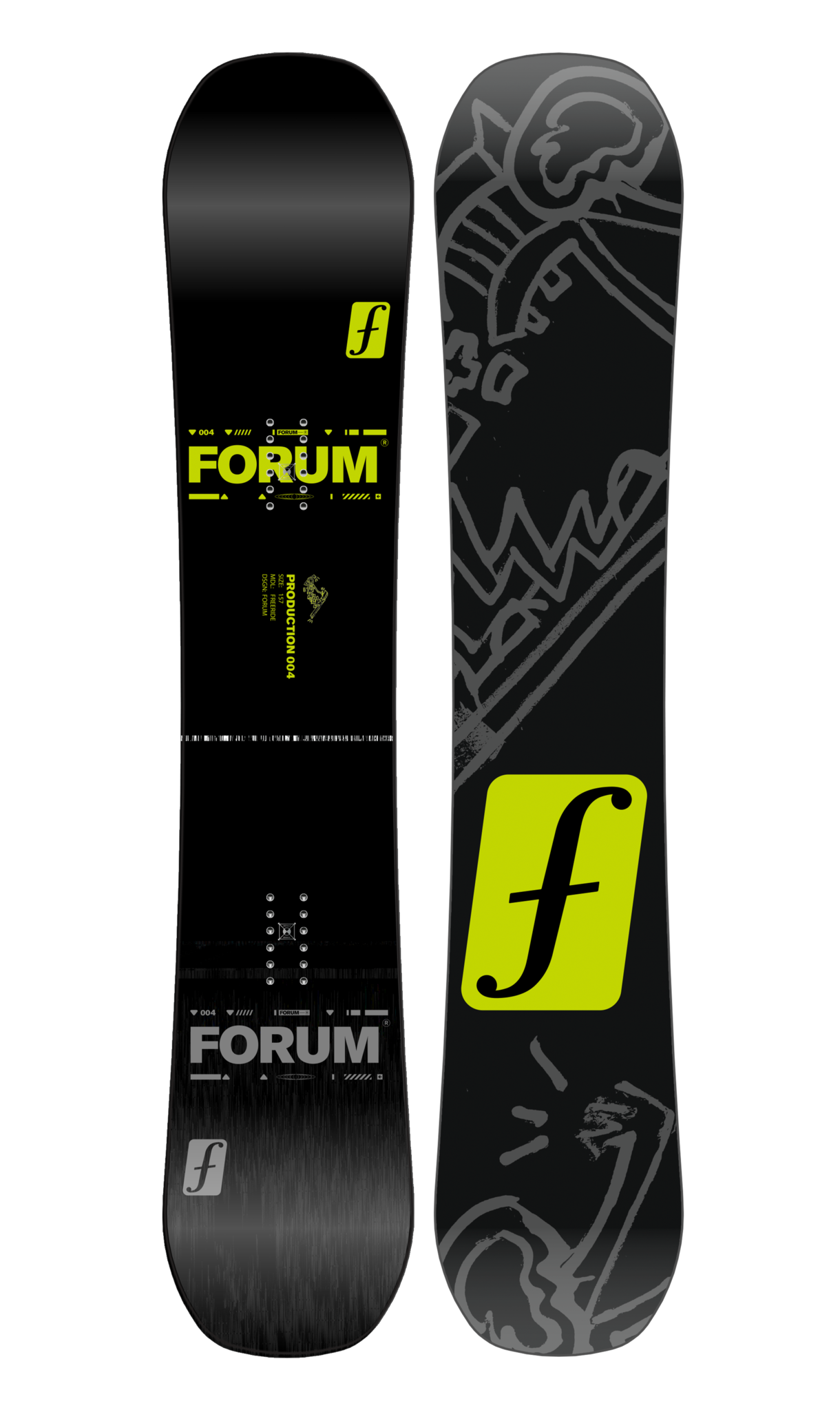 2024 FORUM PRODUCTION 004 SNOWBOARD - ONE Boardshop