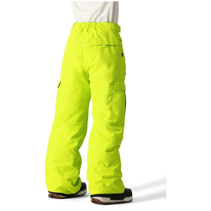 686 BOYS INFINITY CARGO INSULATED PANT LIME 2025 - ONE Boardshop