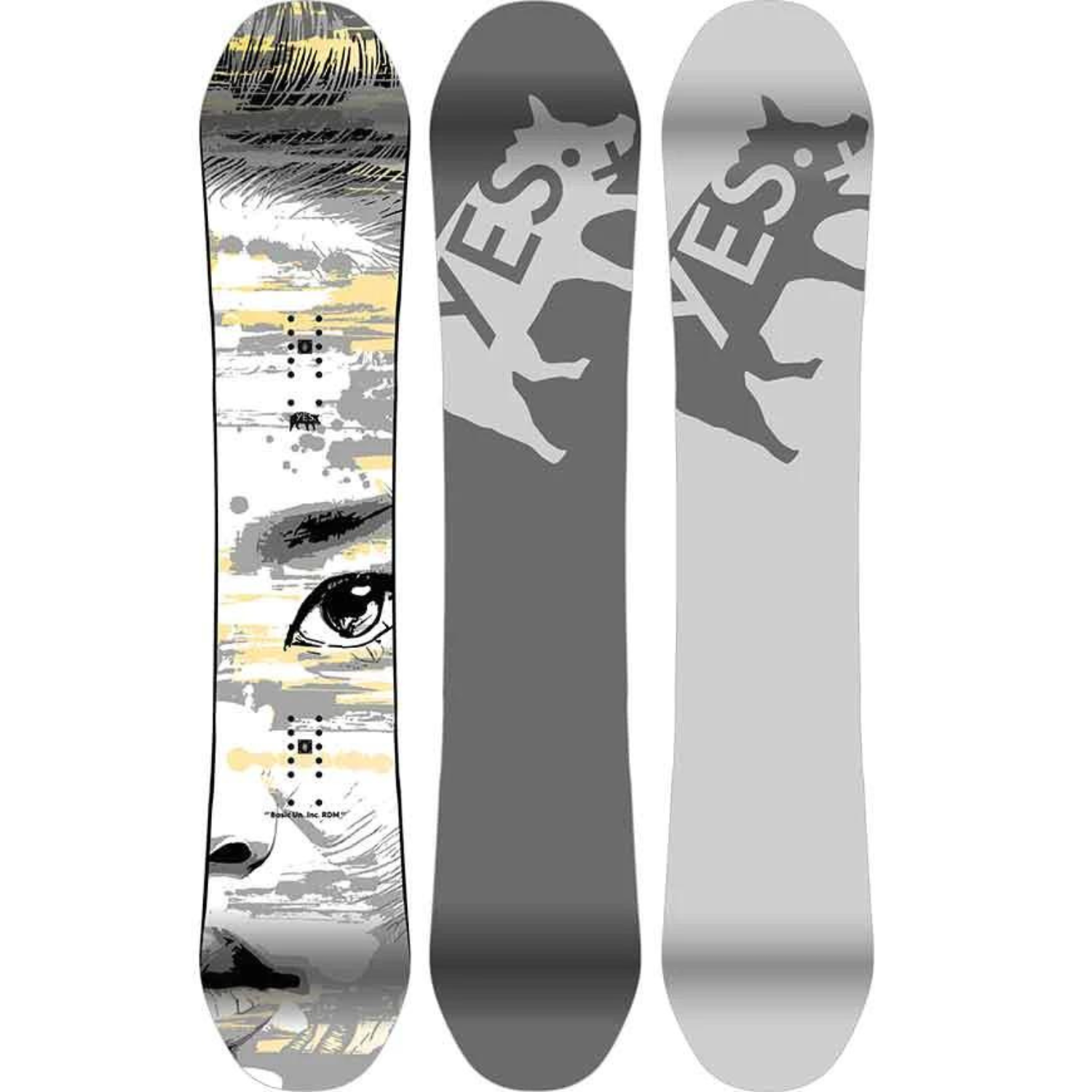 YES BASIC UNINC RDM XTRM SNOWBOARD 2025 - ONE Boardshop