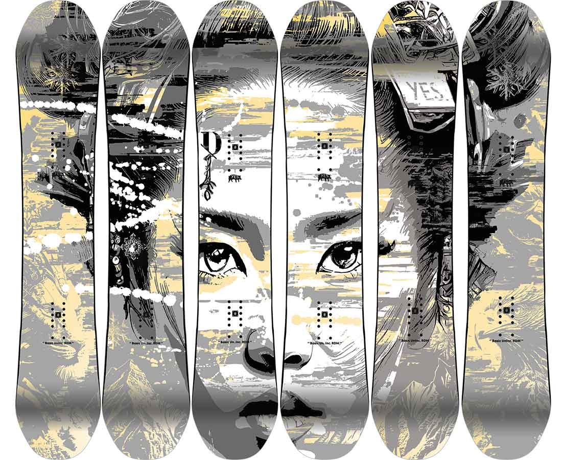 YES BASIC UNINC RDM XTRM SNOWBOARD 2025 - ONE Boardshop