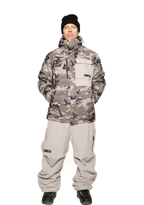 L1 RANKIN JACKET CAMO/ROCK 2025 - ONE Boardshop