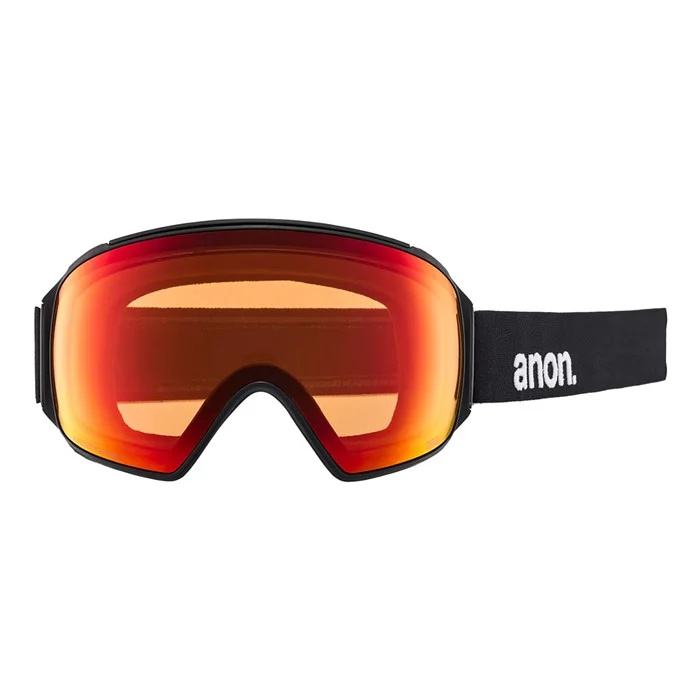 ANON M4 TORIC GOGGLE BLACK w/ SUNNY RED + CLOUDY BURST + MFI 2025 - ONE ...