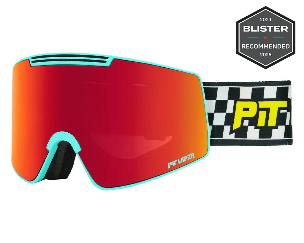 PIT VIPER PROFORM GOGGLE THE SNOW MACHINE / RED 2025 - ONE Boardshop