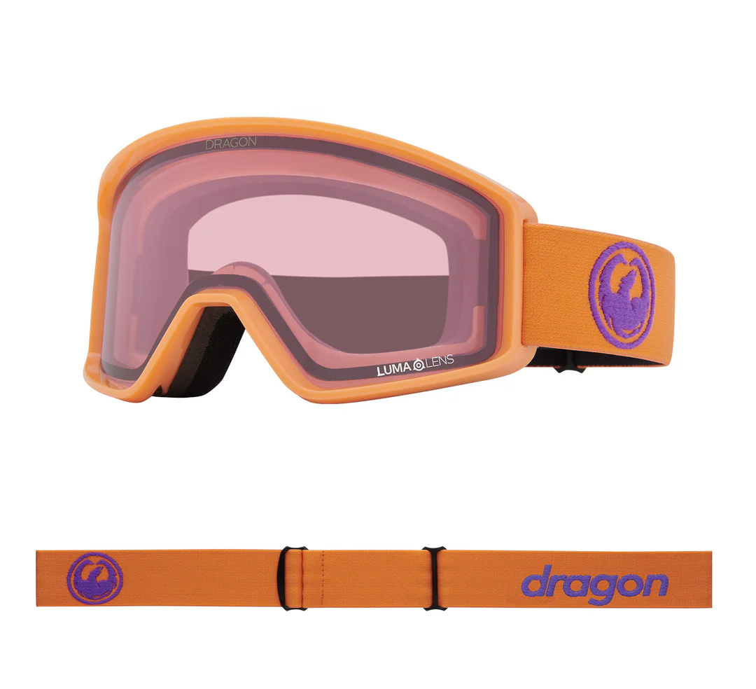 DRAGON DX3 OTG GOGGLE APRICOT w/ LUMALENS LIGHT ROSE 2025 - ONE Boardshop