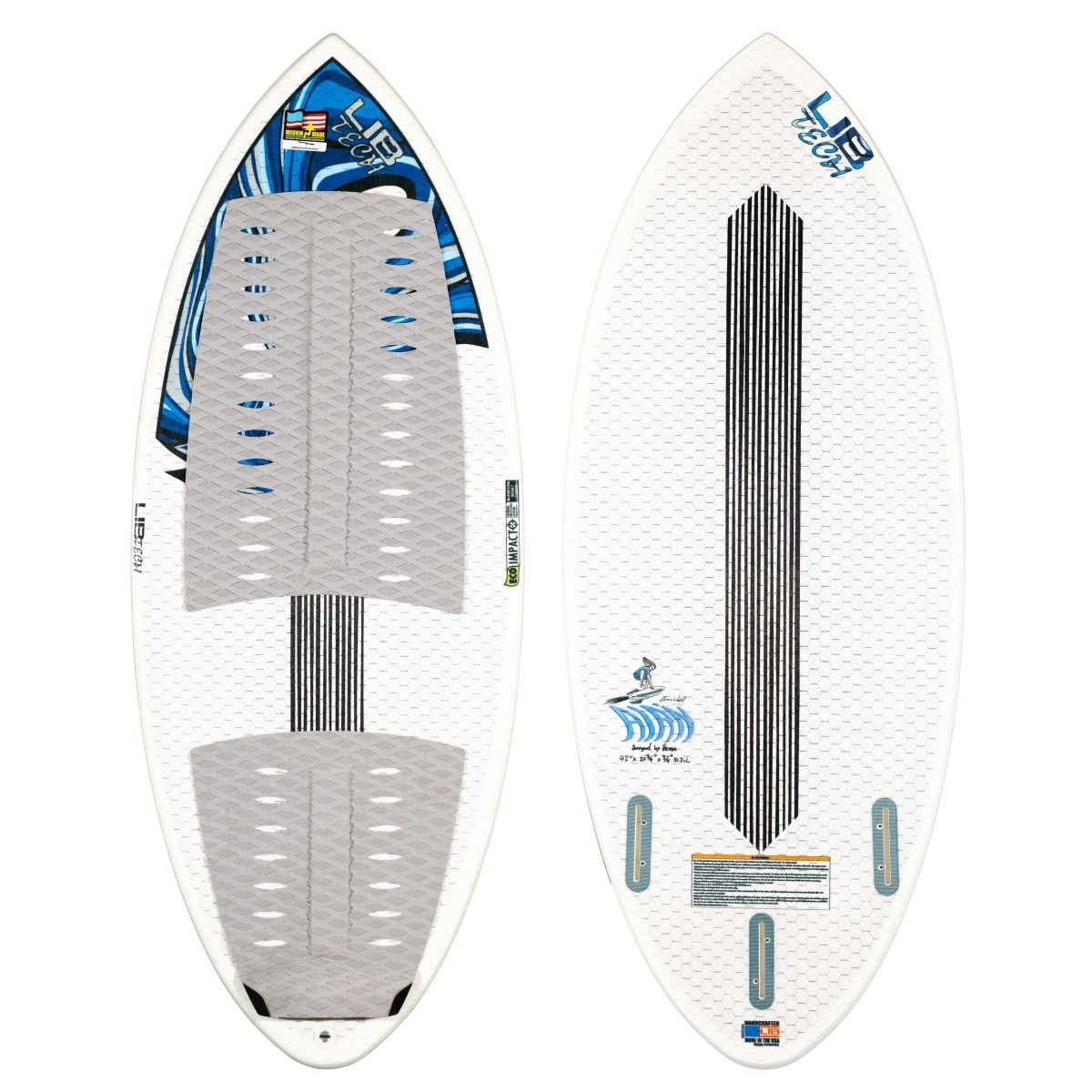 LIB TECH AIR'N SKIM WAKE SURF BOARD 2025 - ONE Boardshop