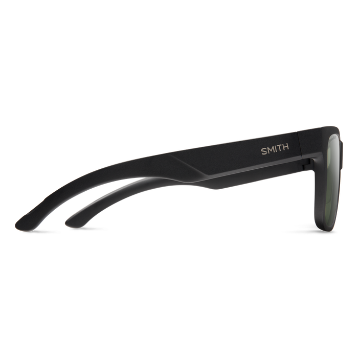 SMITH LOWDOWN XL 2 MATTE BLACK SUNGLASSES w/ CHROMAPOP GREY GREEN - ONE Boardshop