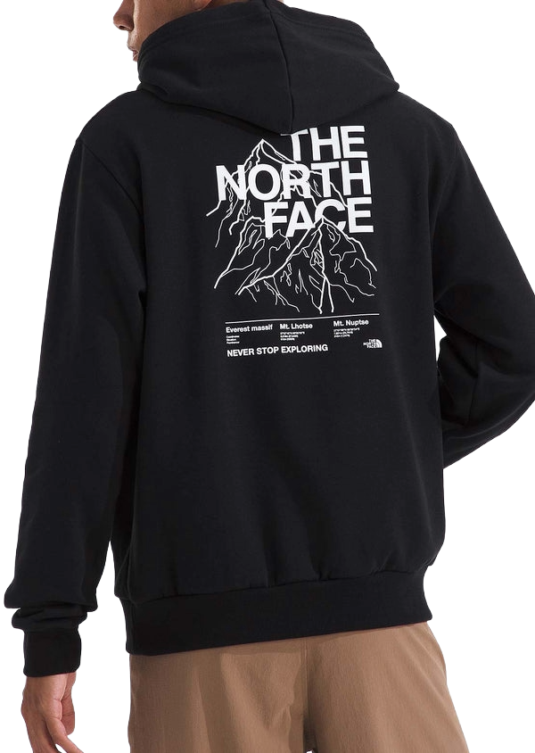 THE NORTH FACE EVOLUTION HALF DOME MOUNTAIN HOODIE—GRAPHIC BLACK 2026 ...
