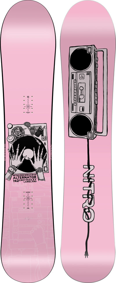 NITRO WOMENS ALTERNATOR X HAILEY SNOWBOARD 2026 - ONE Boardshop