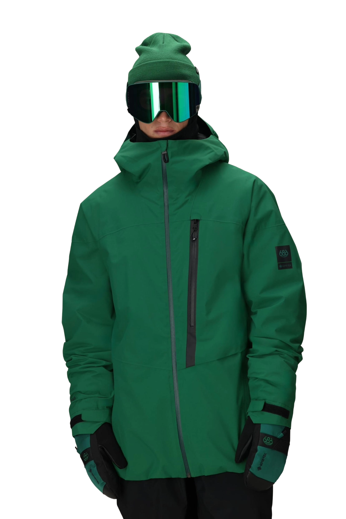 686 MENS GORE-TEX GT THERMOGRAPH SNOW JACKET EMERALD GREEN 2026 - ONE ...