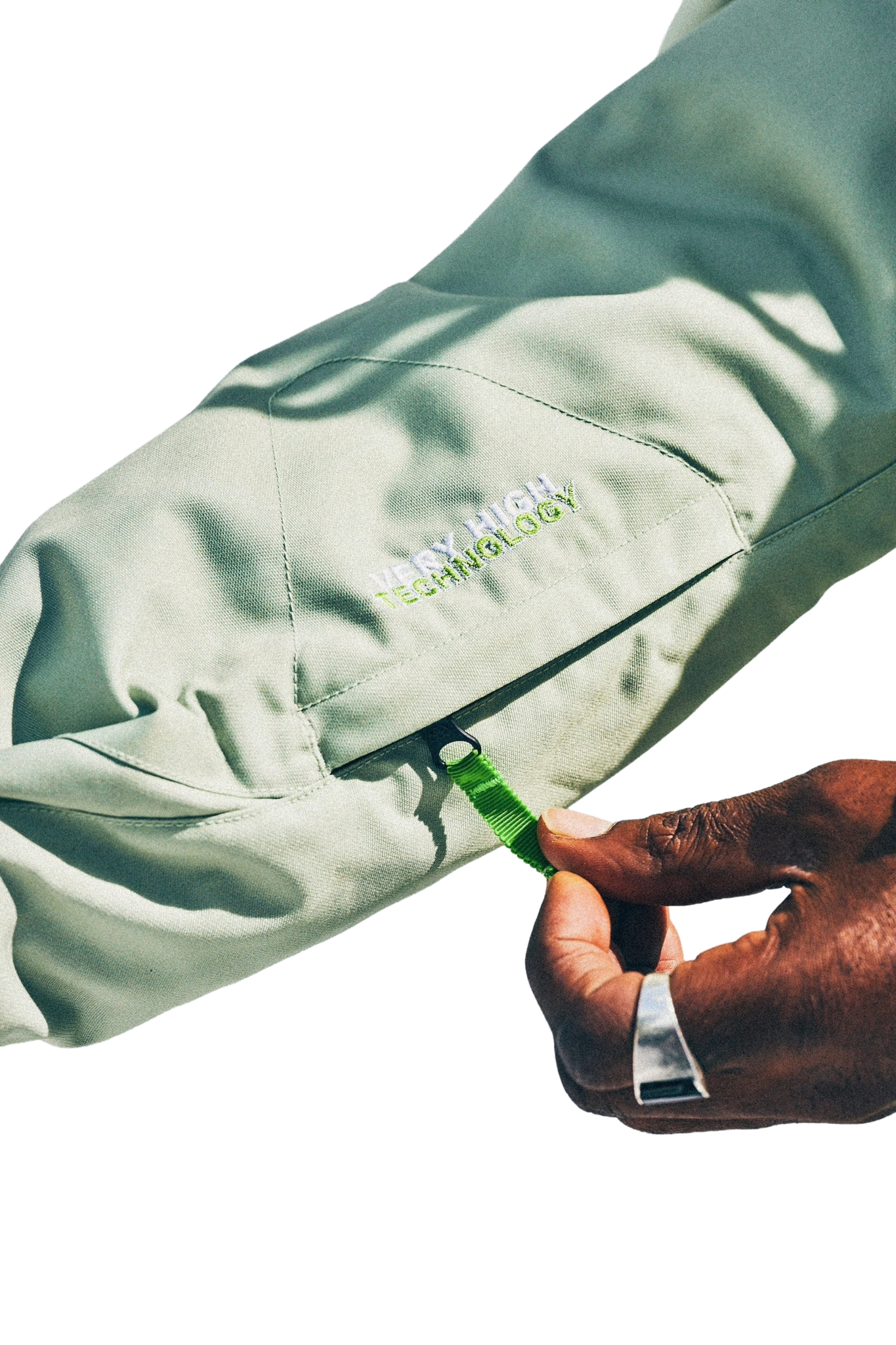 686 x HUF DOUBLE H JACKET GREEN COLORBLOCK 2026 - ONE Boardshop