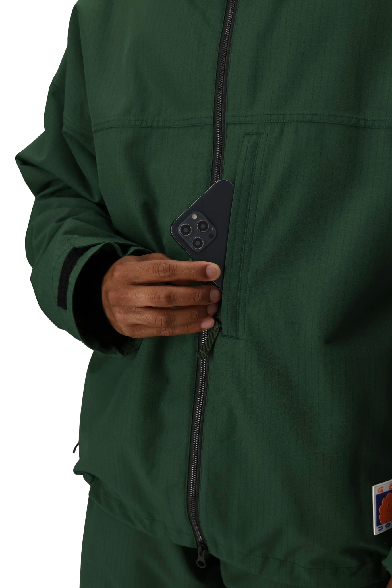 686 DOJO SHELL JACKET MOSS GREEN RIPSTOP 2026 - ONE Boardshop