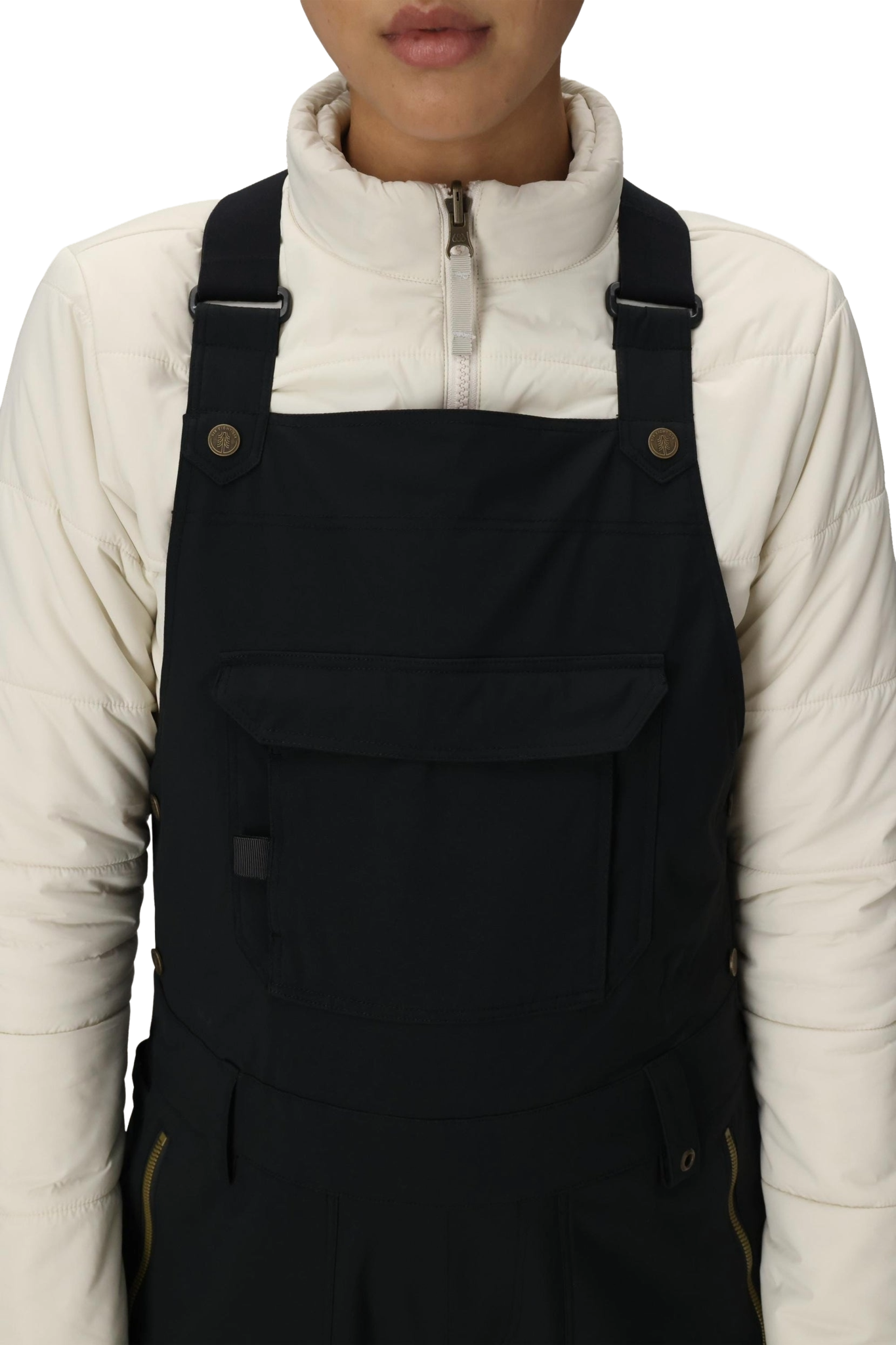 686 WOMENS BLACK MAGIC INSULATED BIB BLACK 2026 - ONE Boardshop