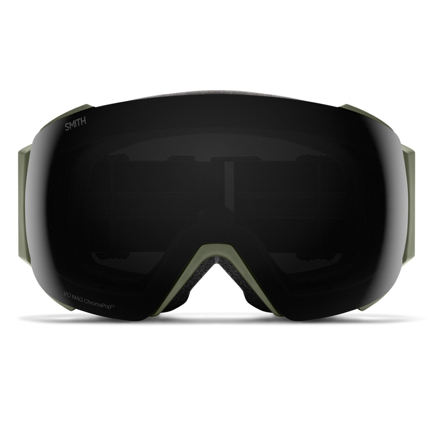 SMITH I/O MAG GOGGLE X HIGH FIVES W/ CHROMAPOP SUN BLACK + CHROMAPOP S ...