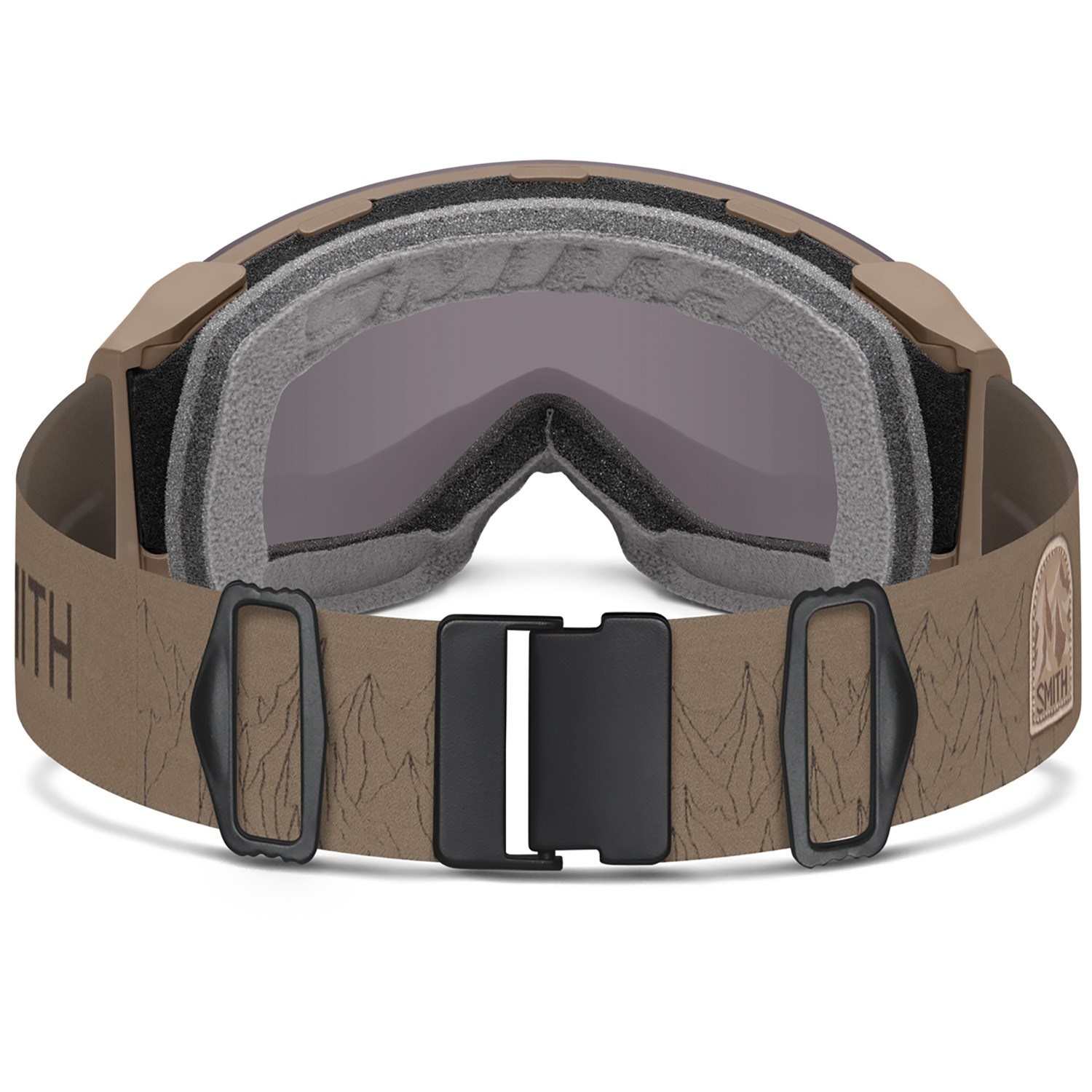 SMITH 4D MAG GOGGLE BANDIT W/ CHROMAPOP SUN PLATINUM MIRROR + CHROMAPO ...