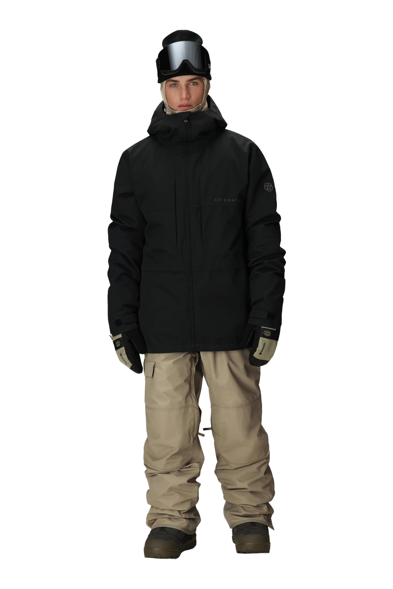 686 SMARTY 3-IN-1 FORM JACKET BLACK 2026 - ONE Boardshop