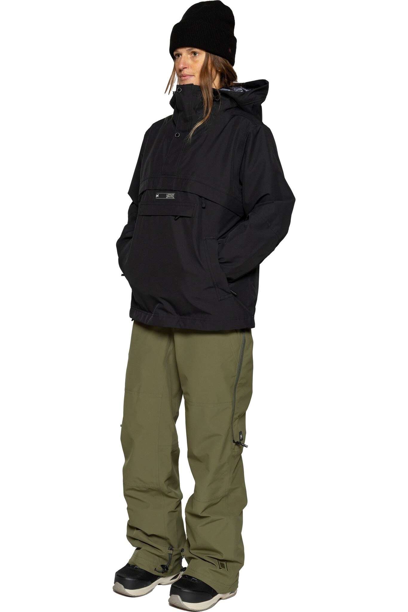 L1 WOMENS PROWLER JACKET BLACK 2026 - ONE Boardshop