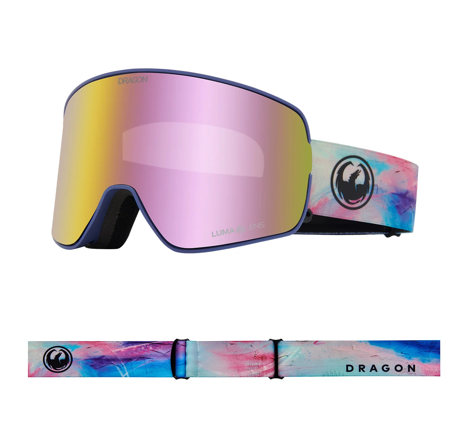 DRAGON NFX2 GOGGLE SUNSET w/ LUMALENS PINK ION +LUMALENS VIOLET 2026 ...