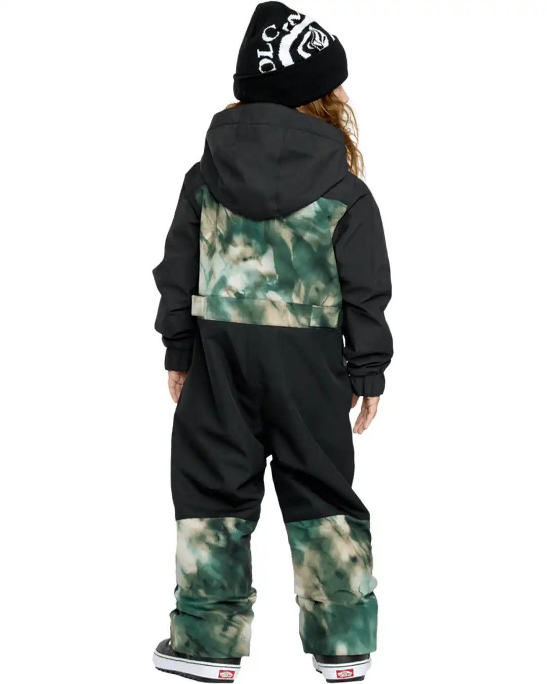 VOLCOM LITTLE KIDS FLURRY ONE PIECE SNOWSUIT SHAMROCK HEATHER 2026 ...