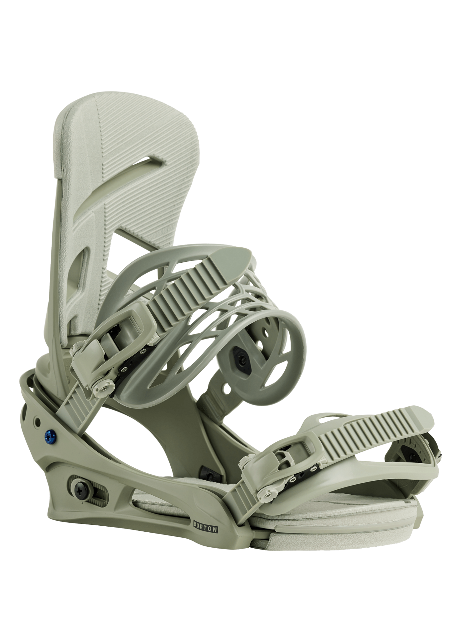 BURTON MISSION SNOWBOARD BINDINGS TALC GREEN 2026 - ONE Boardshop