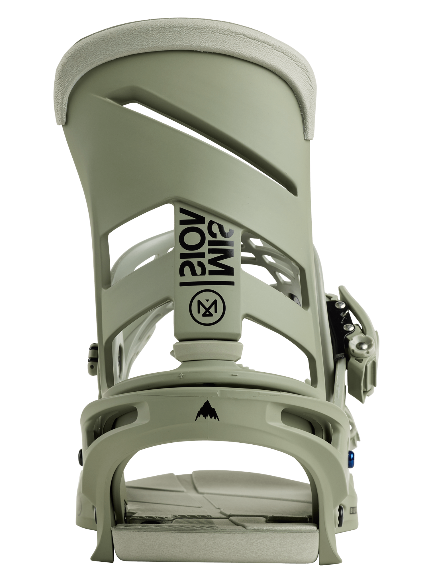 BURTON MISSION SNOWBOARD BINDINGS TALC GREEN 2026 - ONE Boardshop