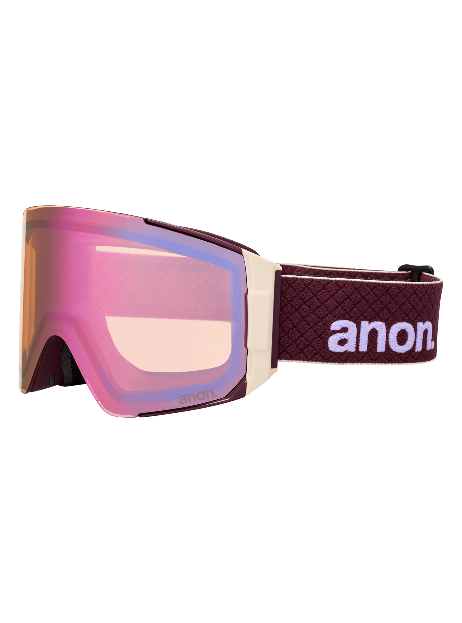 ANON SYNC GOGGLE DEEP CHERRY w/ CLOUDY PINK + VARIABLE BLUE + MFI 2026 ...