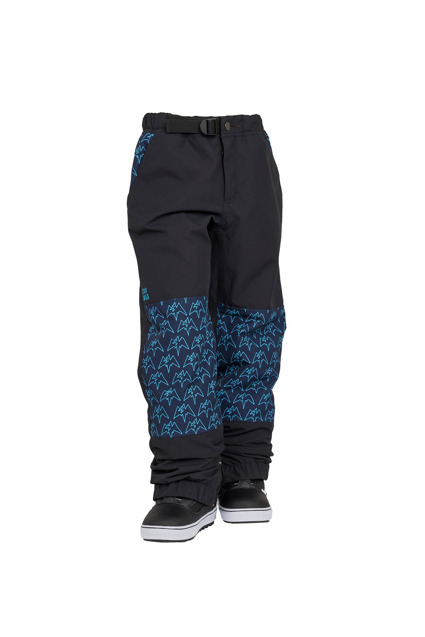 AIRBLASTER YOUTH BOSS PANTS BLACK/ BLUEBIRD TERRY 2026 - ONE Boardshop