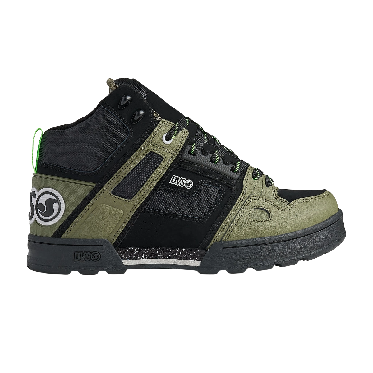 DVS MENS COMANCHE BOOT (301) OLIVE/BLACK/LIME - ONE Boardshop