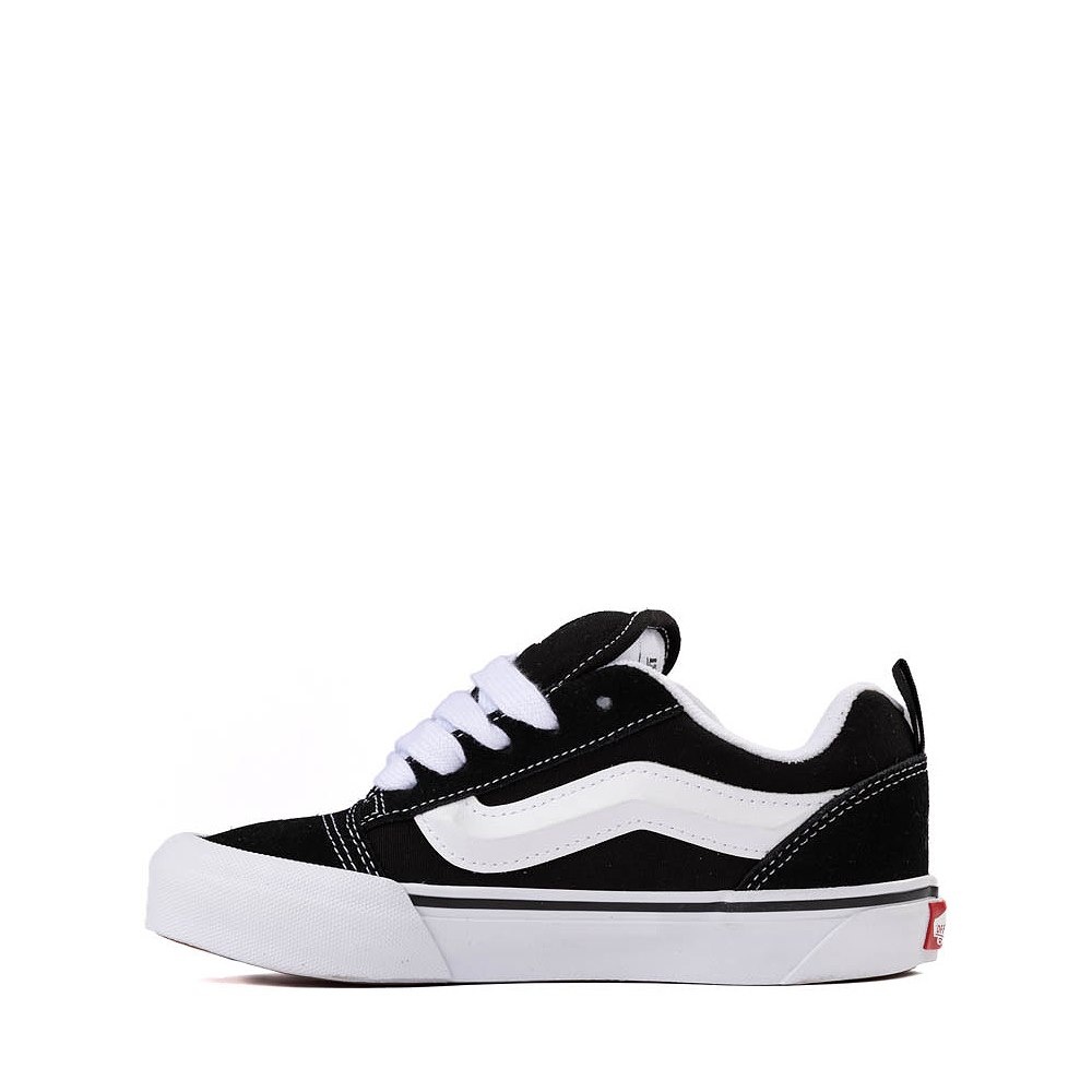 VANS YOUTH BOYS KNU SKOOL SHOES (6BT1) BLACK/TRUE WHITE - ONE Boardshop