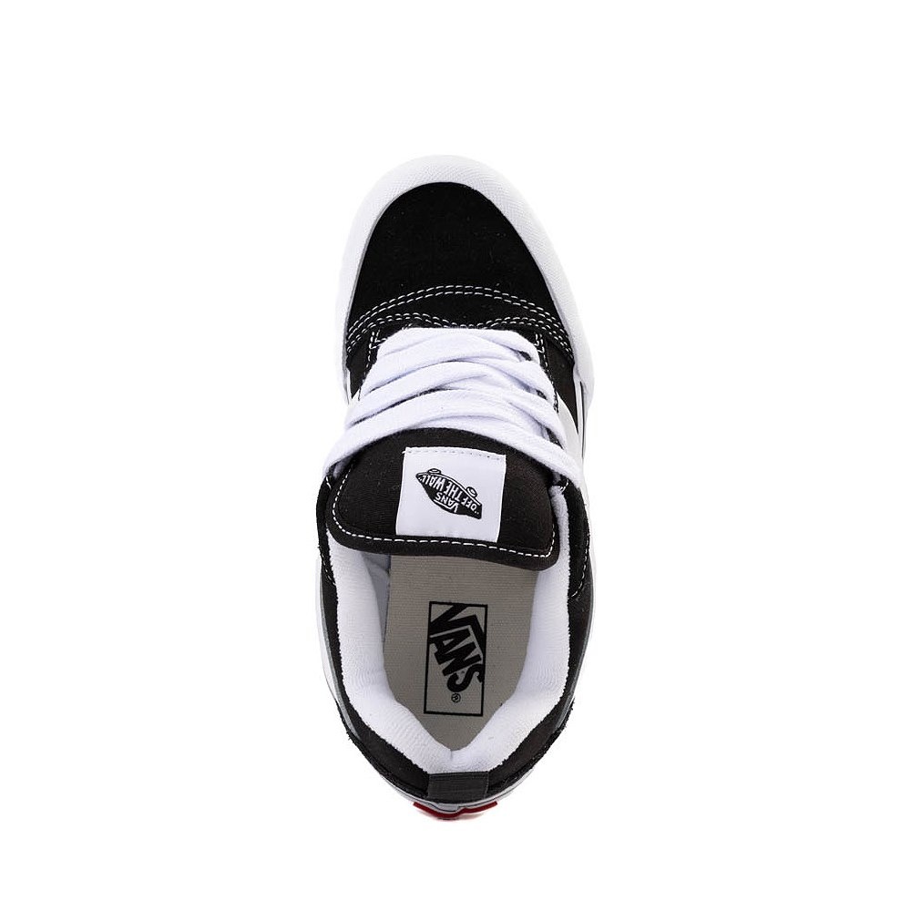 VANS YOUTH BOYS KNU SKOOL SHOES (6BT1) BLACK/TRUE WHITE - ONE Boardshop