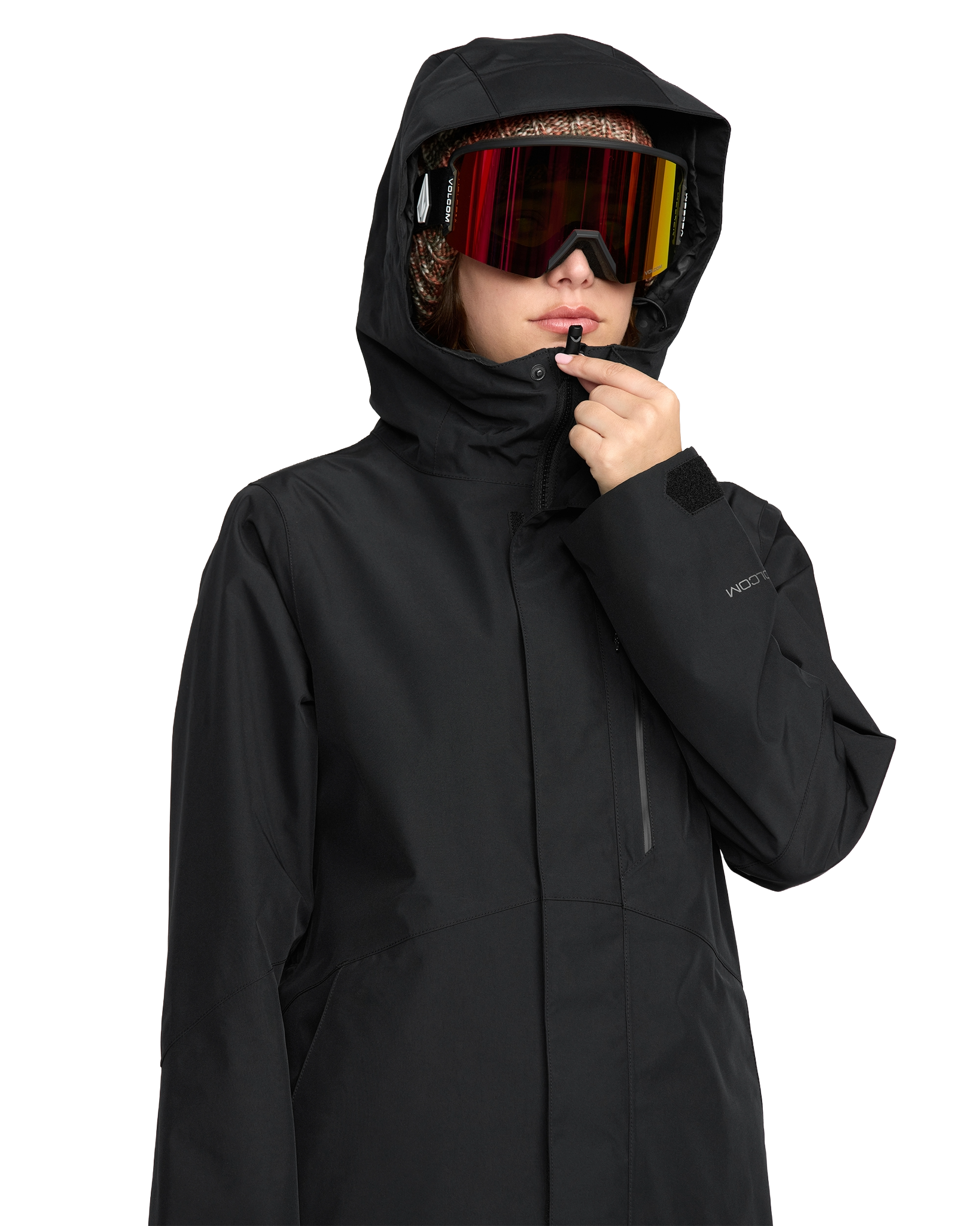 VOLCOM WOMENS V.CO ERAS INSULATED GORE JACKET BLACK 2026 - ONE Boardshop