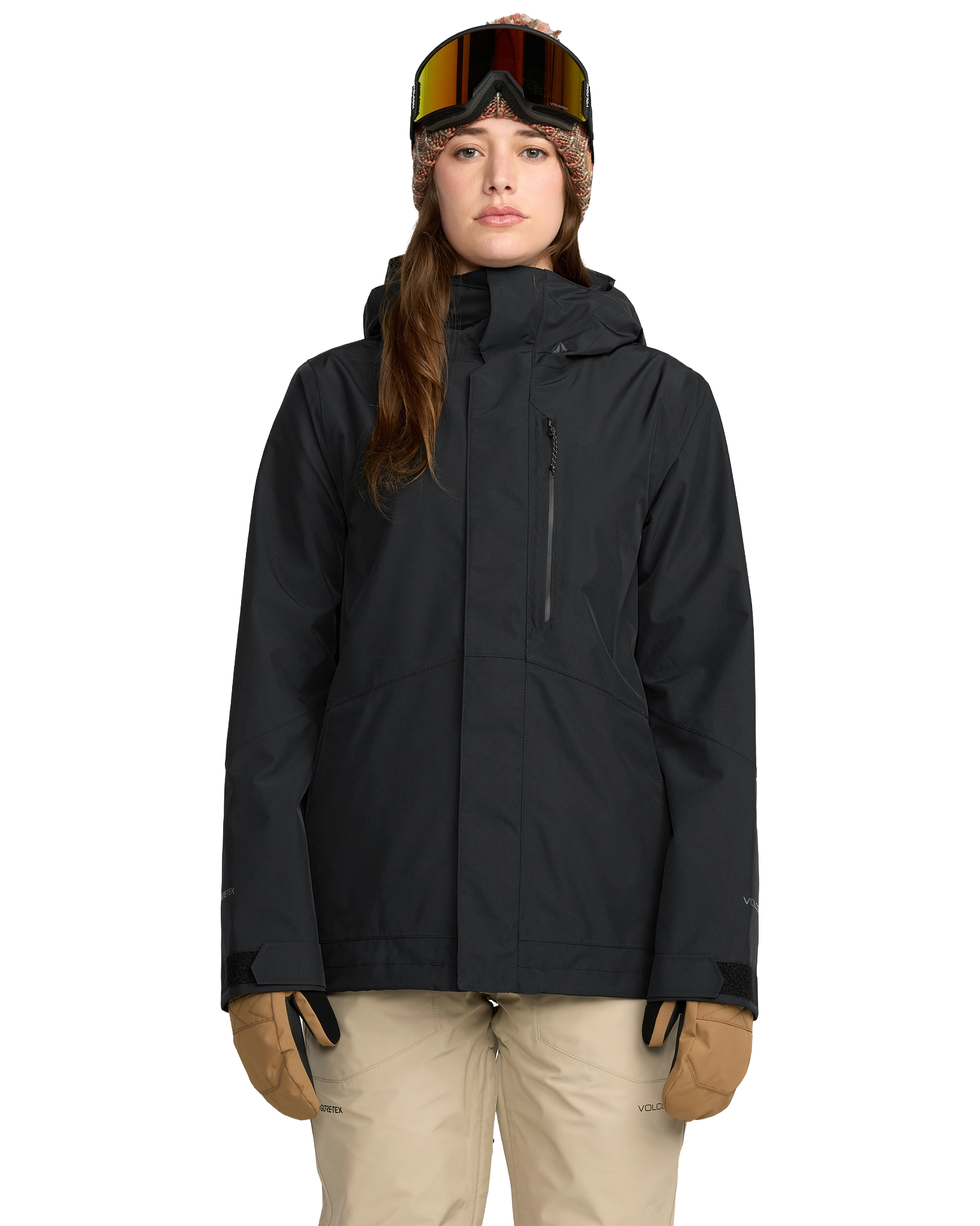 VOLCOM WOMENS V.CO ERAS INSULATED GORE JACKET BLACK 2026 - ONE Boardshop