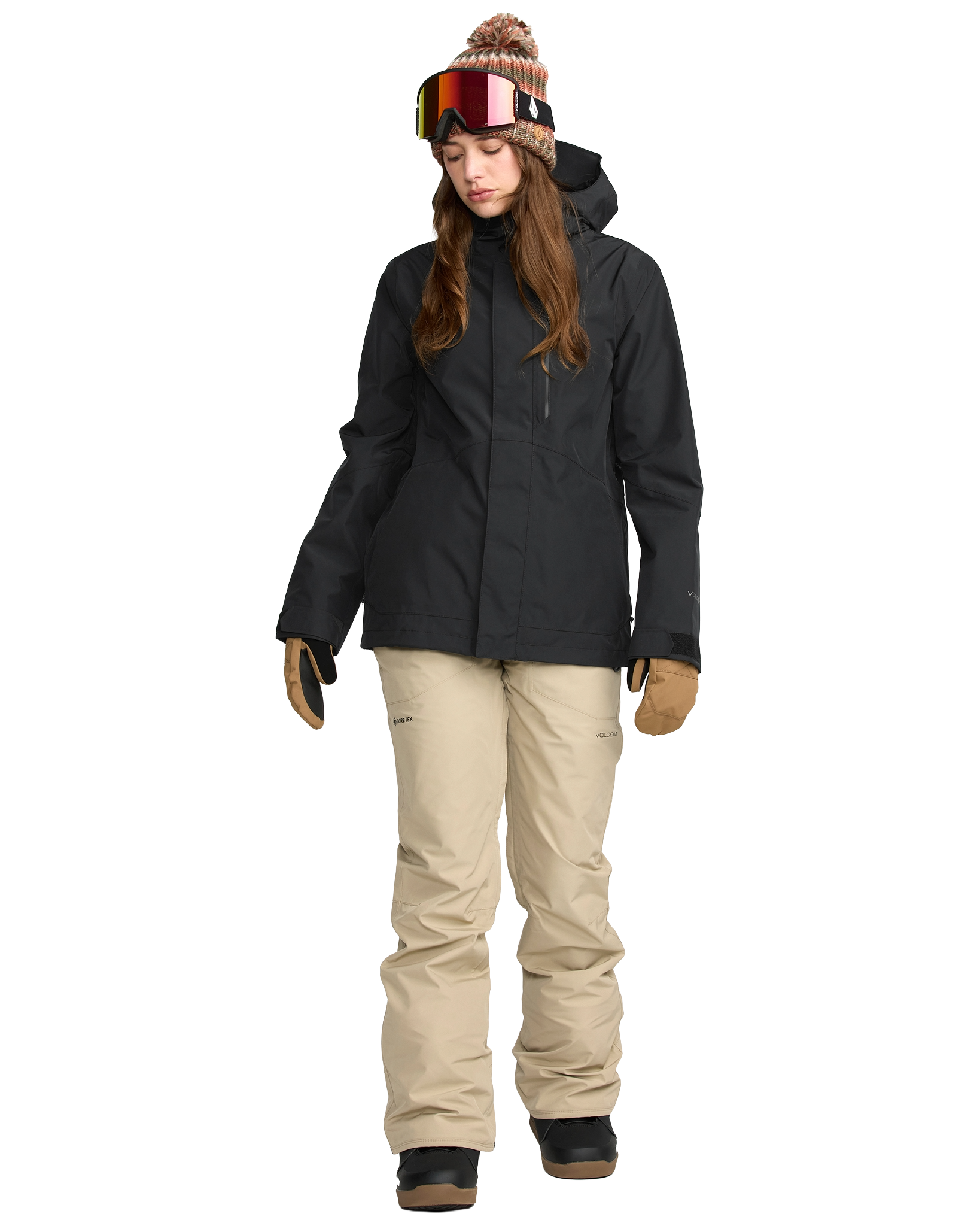 VOLCOM WOMENS V.CO ERAS INSULATED GORE JACKET BLACK 2026 - ONE Boardshop