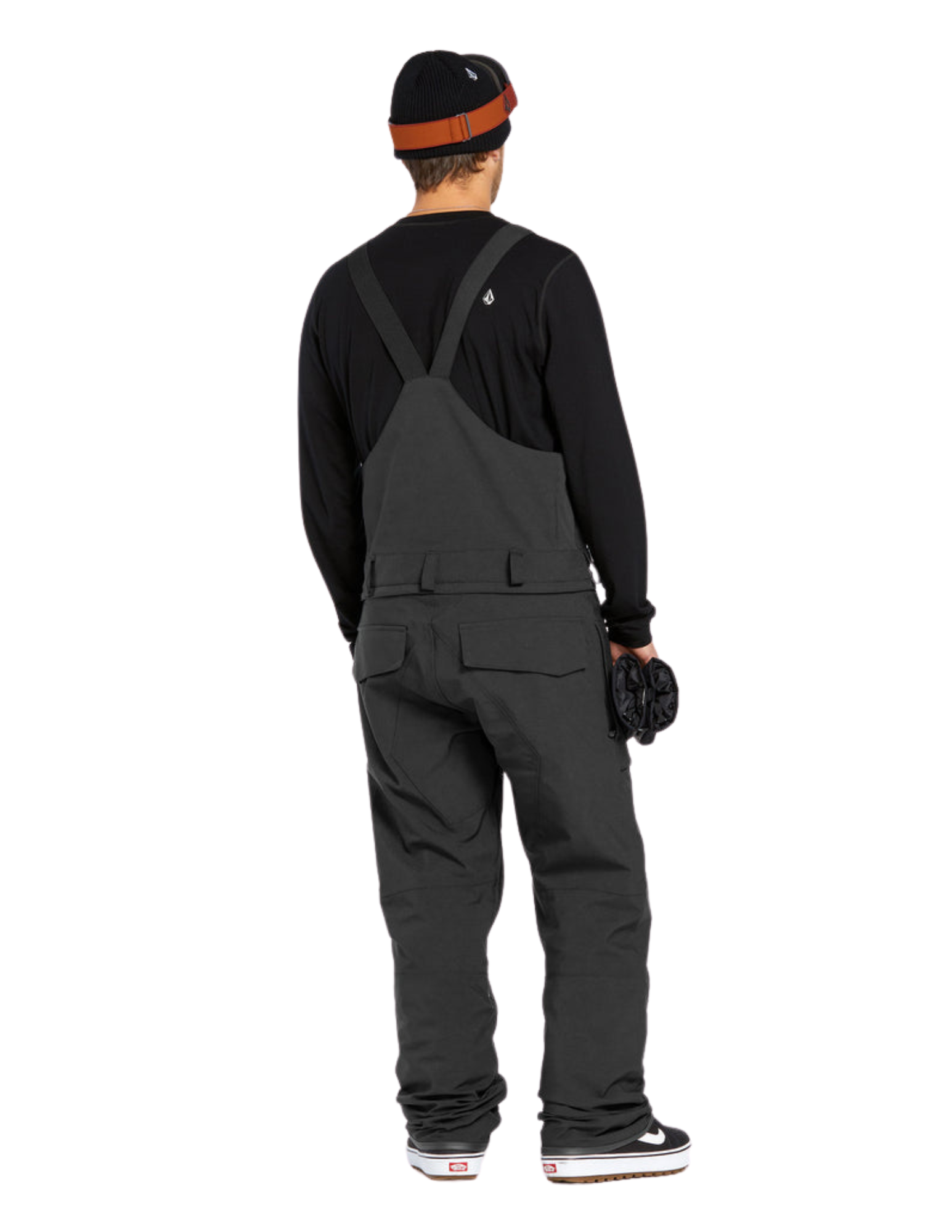 VOLCOM ROAN BIB PANT OVERALL BLACK 2025 - ONE Boardshop
