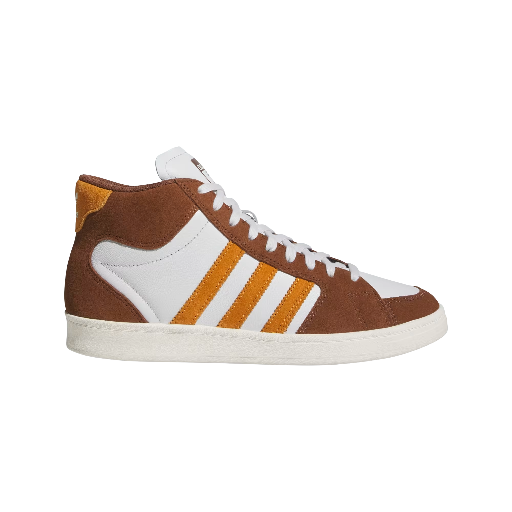 ADIDAS MENS SUPERSKATE SHOE BROWN/ORANGE/WHITE - ONE Boardshop