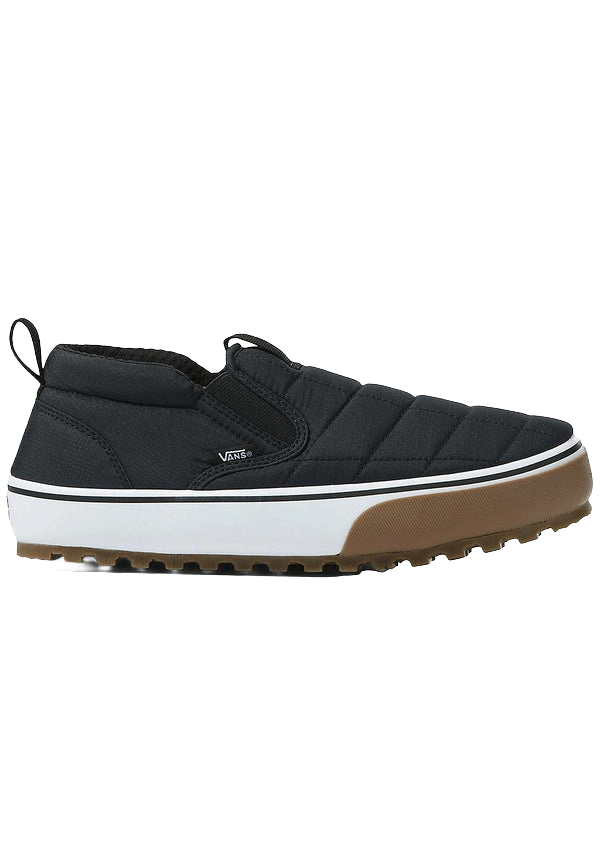 VANS MENS MTE SNOW LODGE MID SLIPPER (BLA) QUILTED BLACK - ONE Boardshop